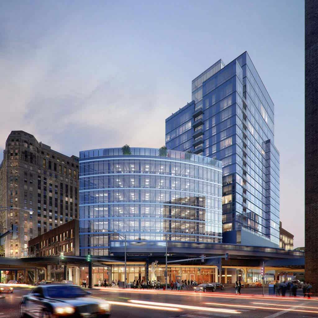Chicago Apartment Complex Construction, High Rise Construction - 221 W ...