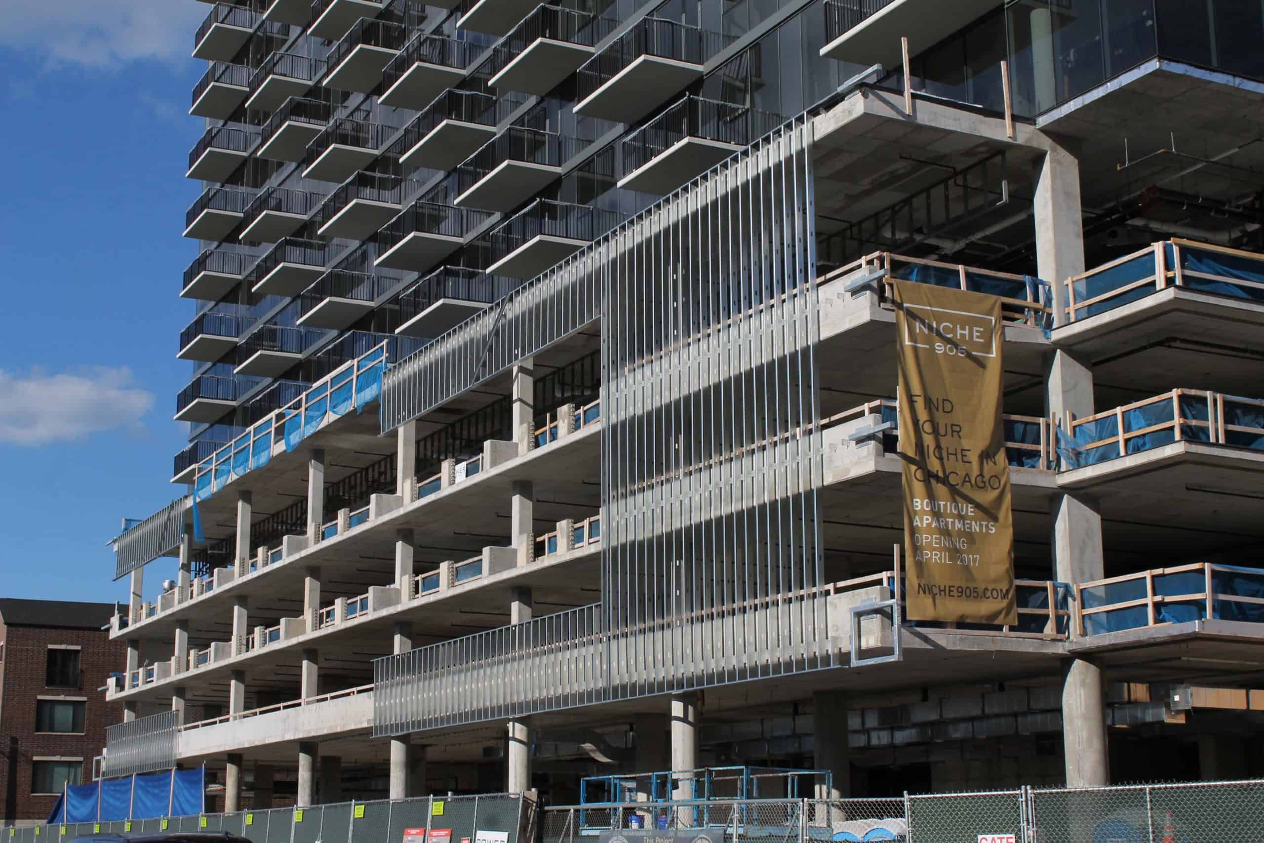 Chicago Apartment Complex Construction - Niche (905 Orleans) - McHugh ...